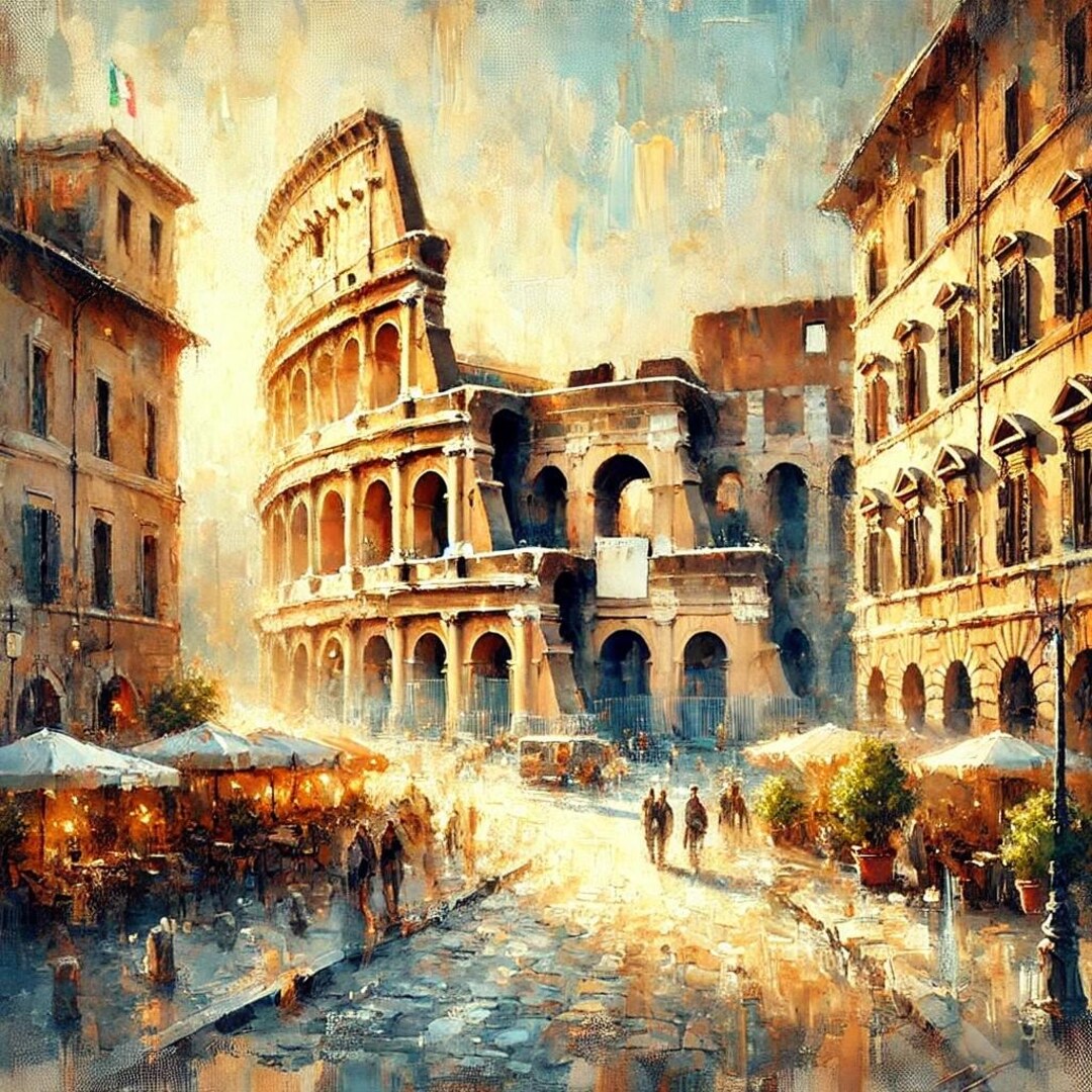 PDF Europe City, Rome, Coliseum, Italy, Counted Cross Stitch Pattern ...