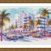 PDF Miami Beach, Florida, Counted Cross Stitch Pattern, City Landscape ...