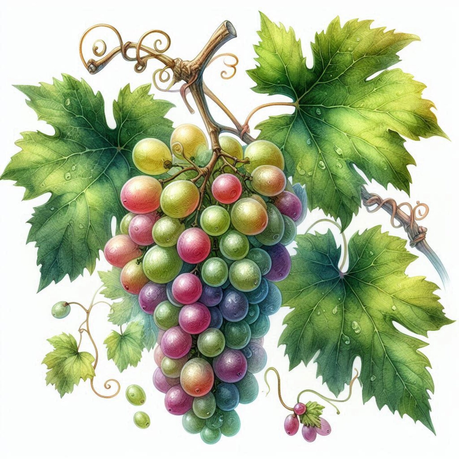 PDF Grape Counted Cross Stitch Pattern, Instant Download Digital Format ...
