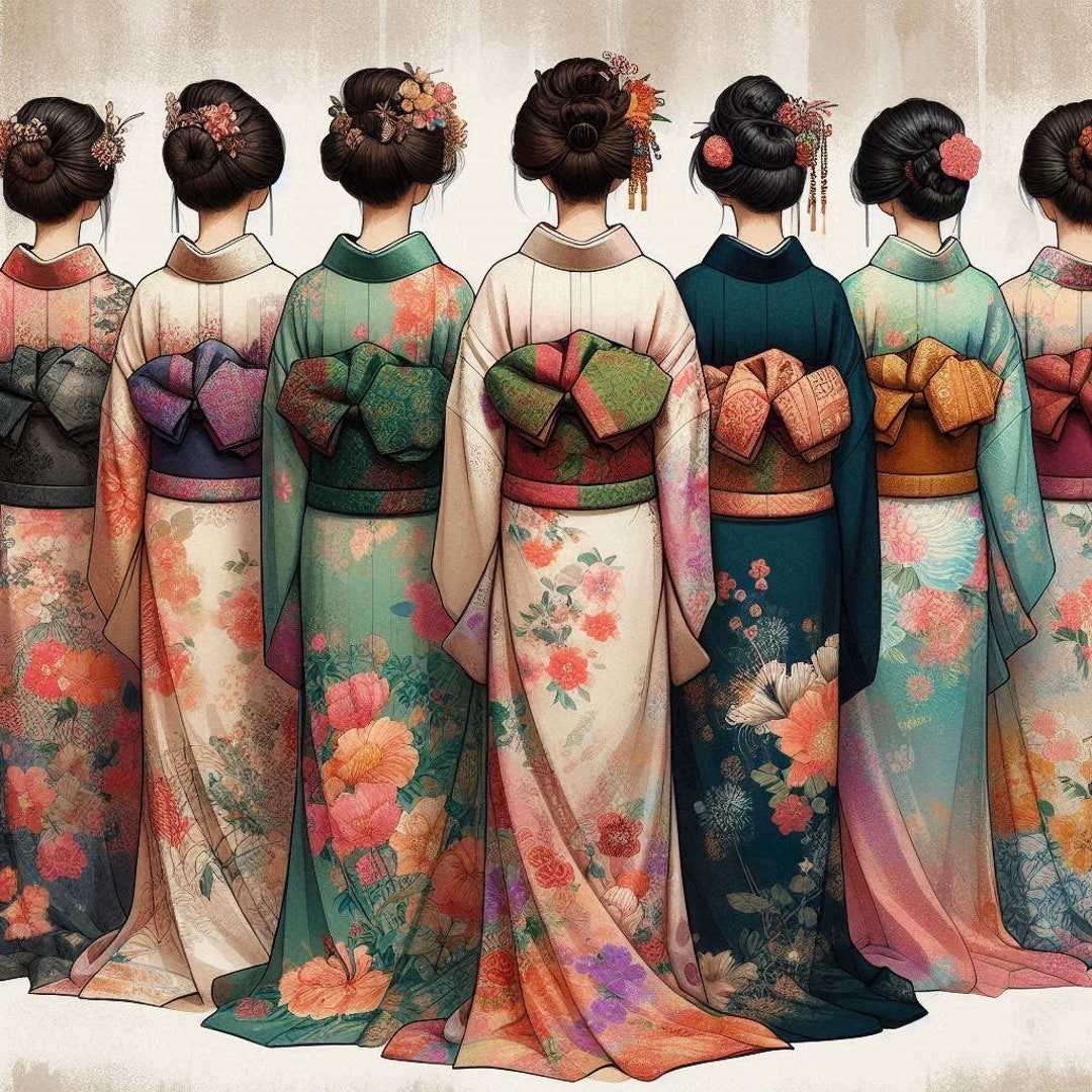 PDF Japanese Geishas Cross Stitch Pattern Digital Format Cross Stitch ...