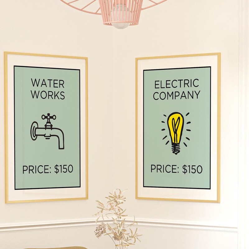 Monopoly Bathroom - Etsy
