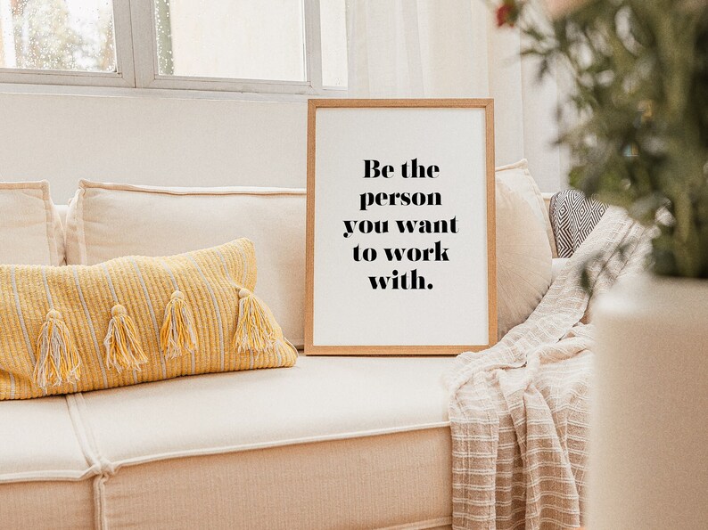 Office Wall Art Teamwork Quotes Printable Wall Art Home Office Decor ...