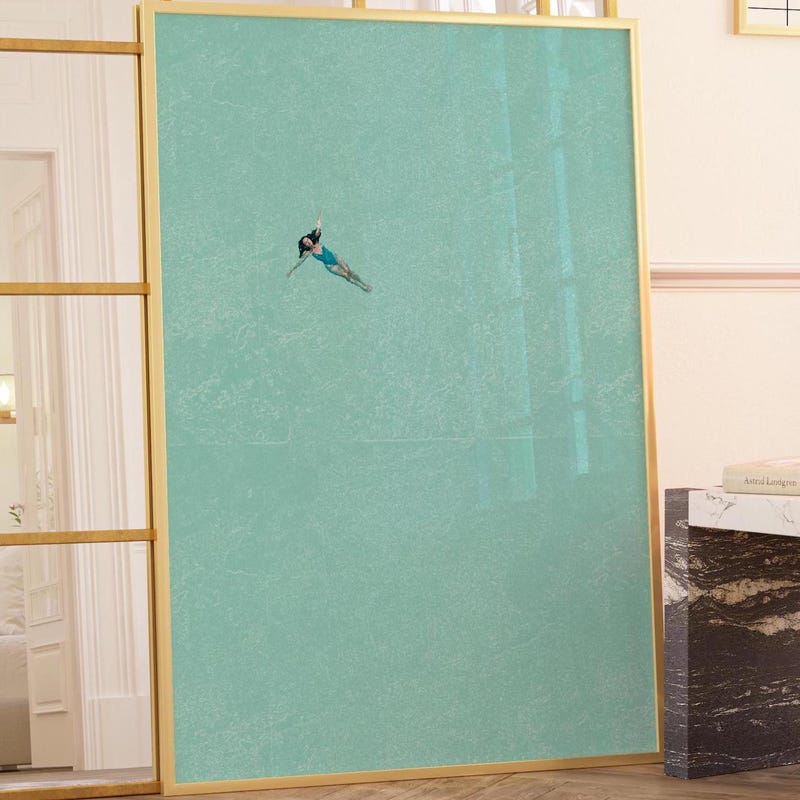 Heather Thomas Seaart Swimming Pool - Etsy Canada