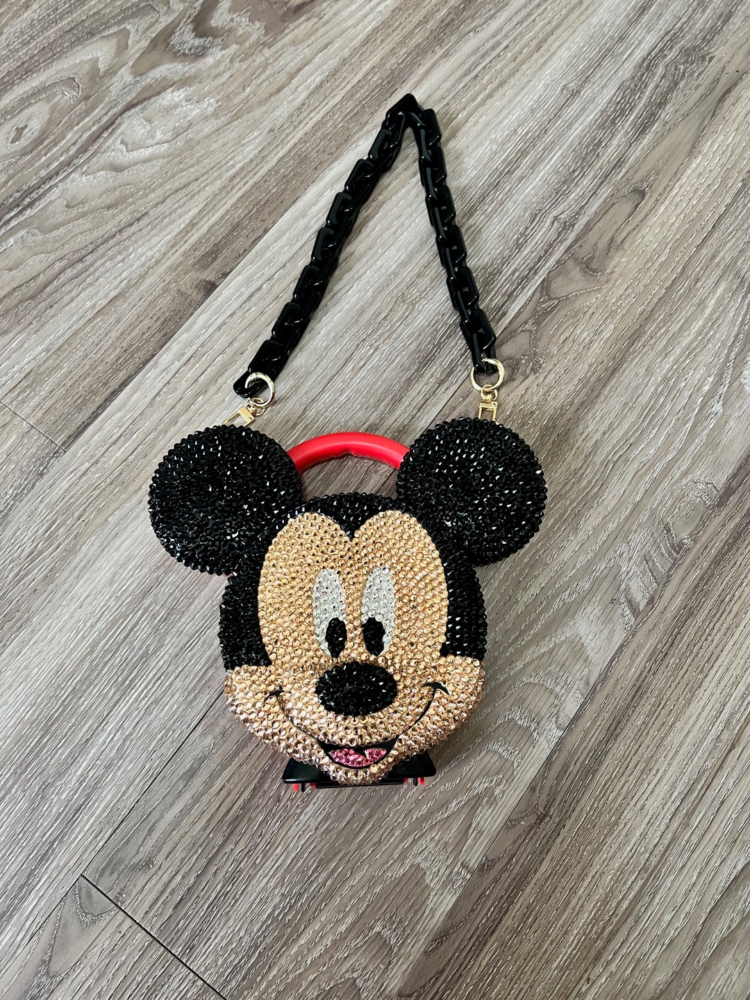 Disney Mickey Mouse Rhinestone Bag - Etsy