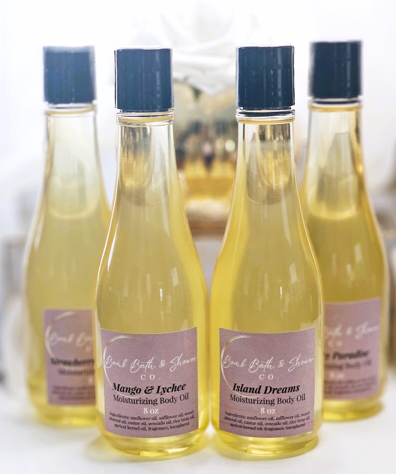 Handcrafted Variety Scent Body Oil | Luxury Body Oil | 8 Oz ...