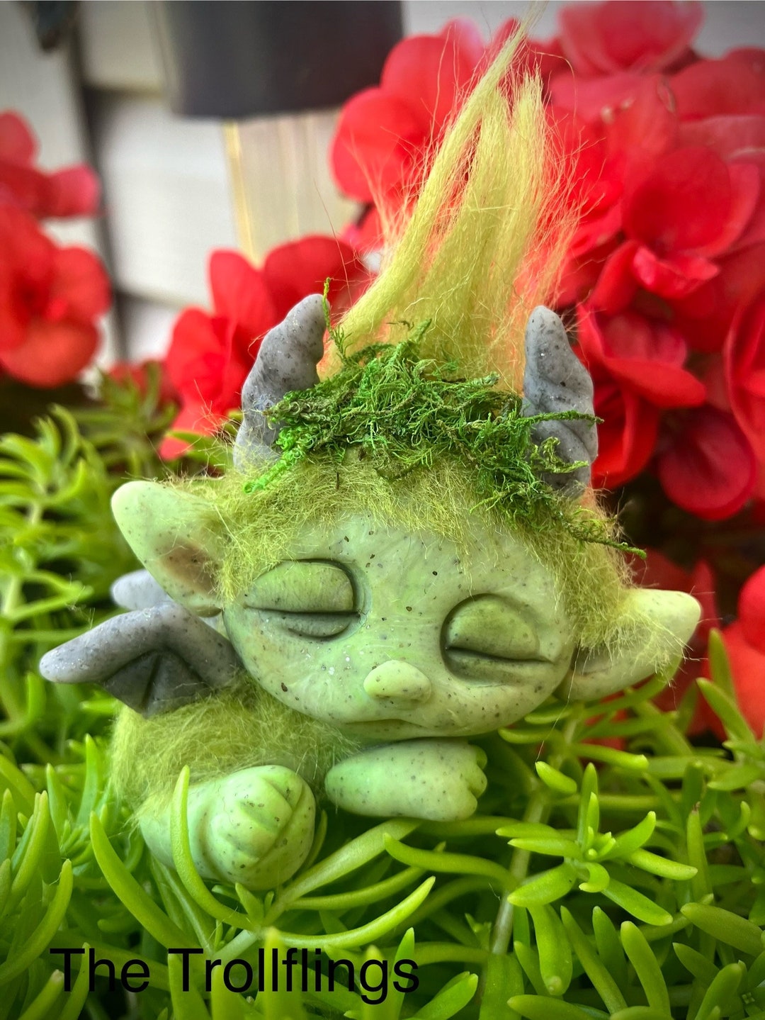 Sleeping Goblin Gargoyle Boy shaun by Amber Matthies - Etsy