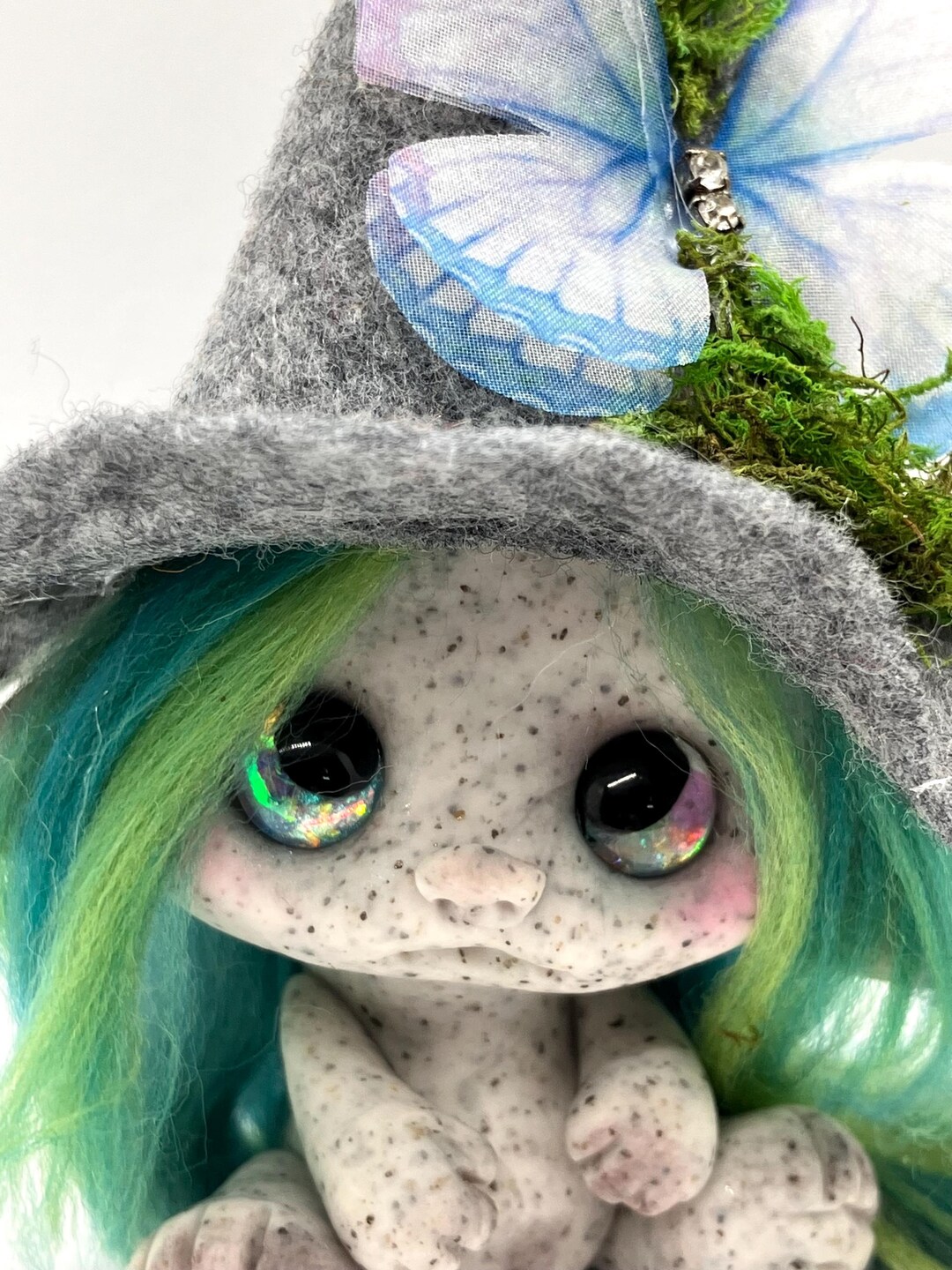 Butterfly Witch Trollfling Troll “mina” by Amber Matthies - Etsy