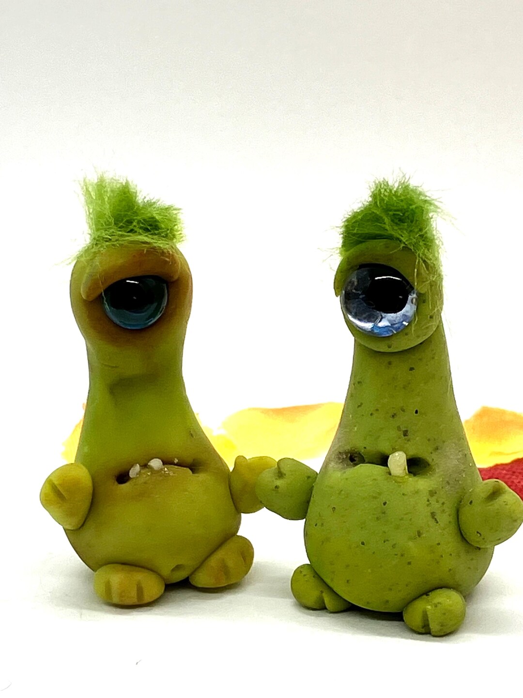 Monster Trollfling Friends “brak and Ack” by Amber Matthies - Etsy