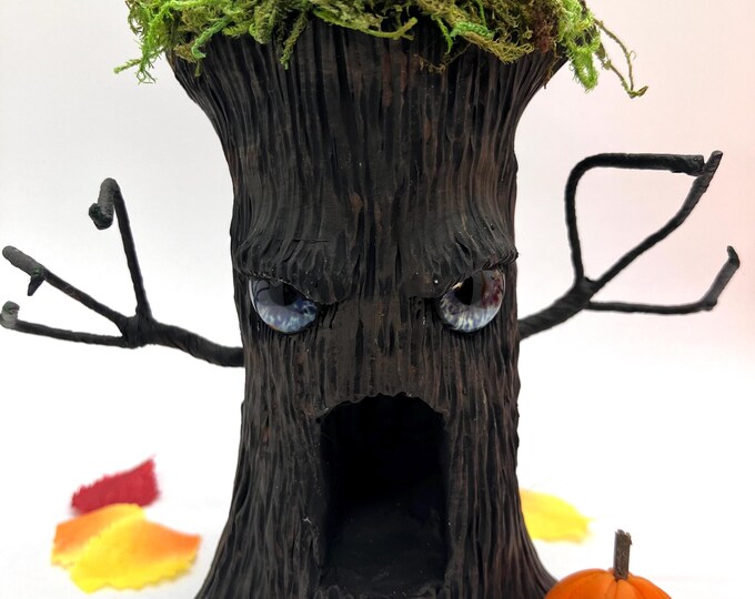Haubted Tall Trollfling Troll Scary Tree by Aaron and Amber Matthies - Etsy