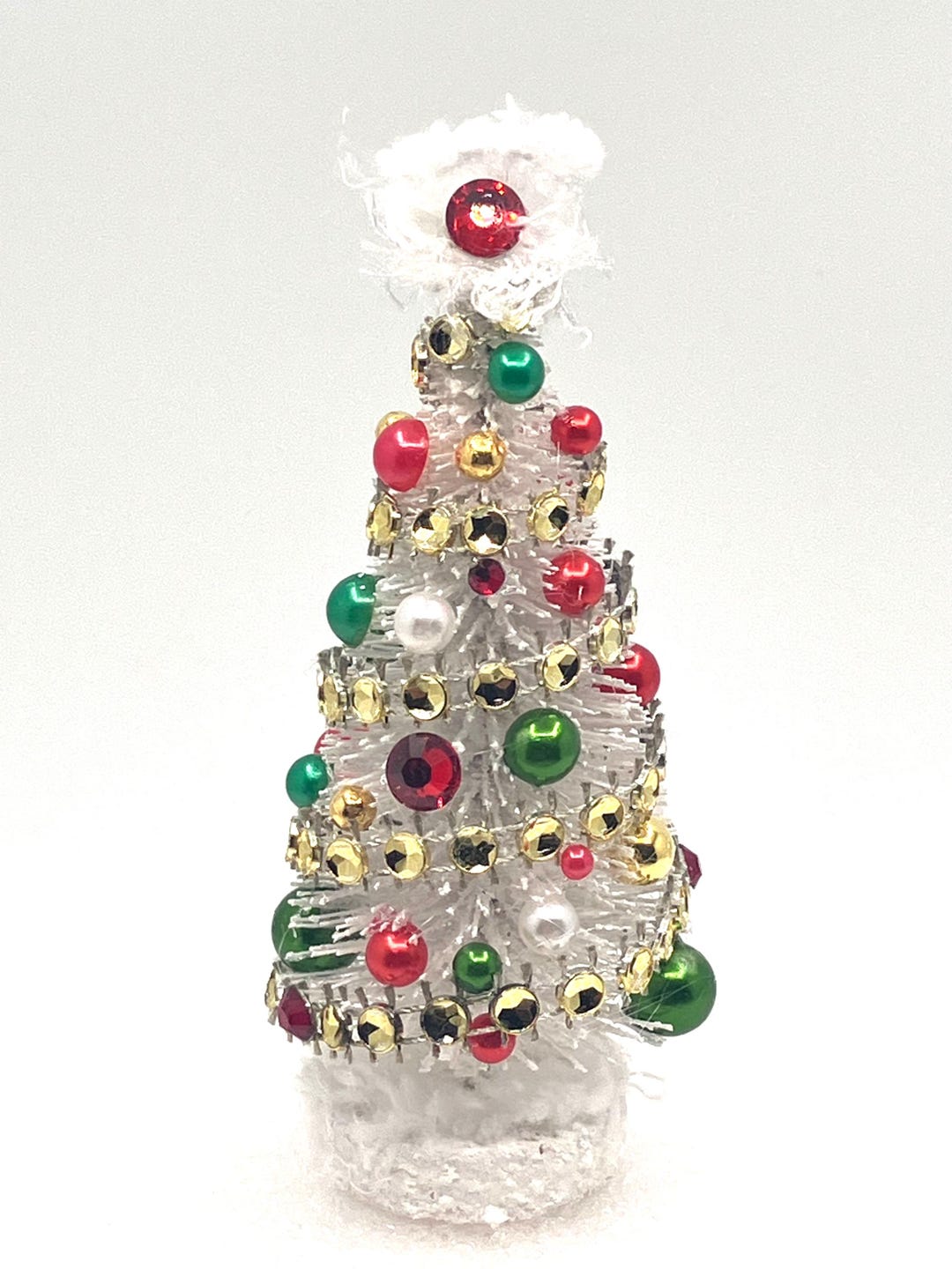 Christmas Bedazzled Mini Tree by Amber Matthies - Etsy