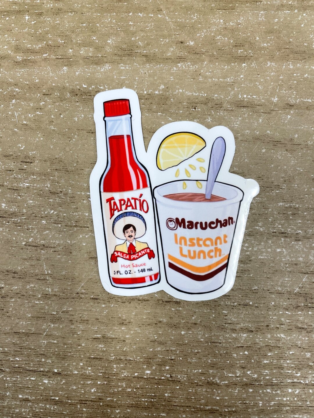 Tapatio & Maruchan Sticker - Etsy