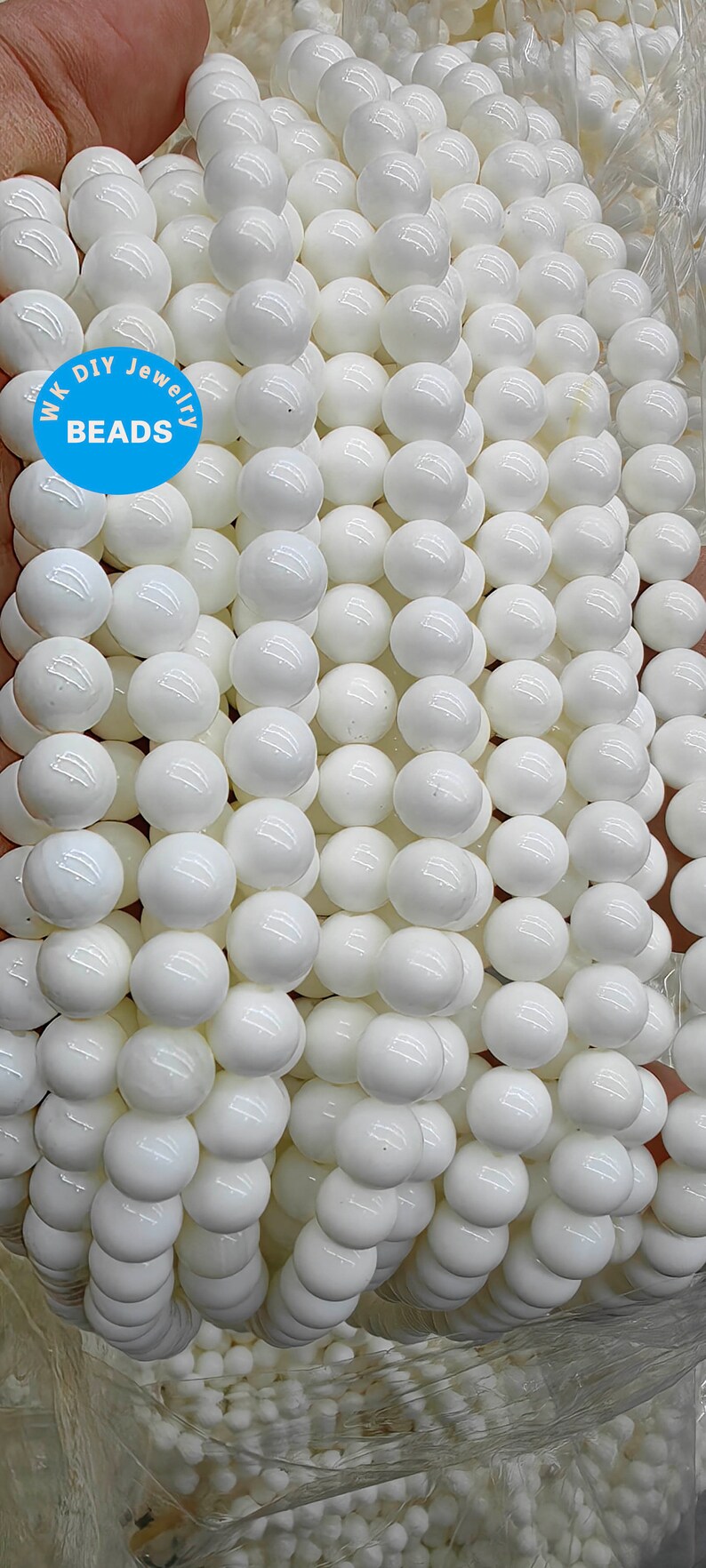 Natural Pearl Original White Grey Black Shell Round Giant Clam Beads ...