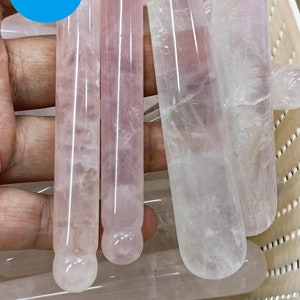Wholesale 100% Genuine Rose Quartz Massage Wand - Gemstone Wellbeing ...