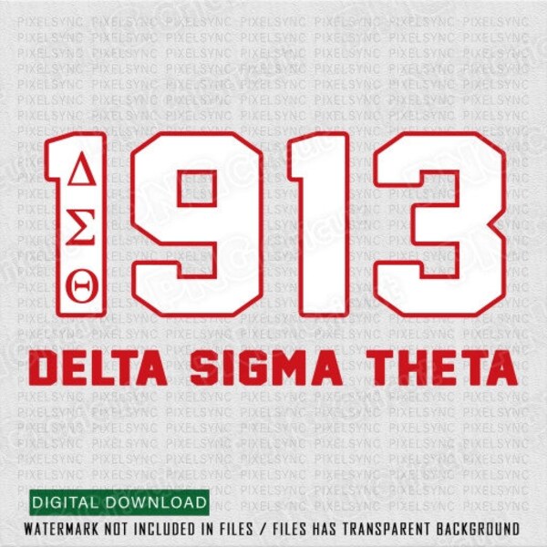 Delta Sigma Theta Png - Etsy