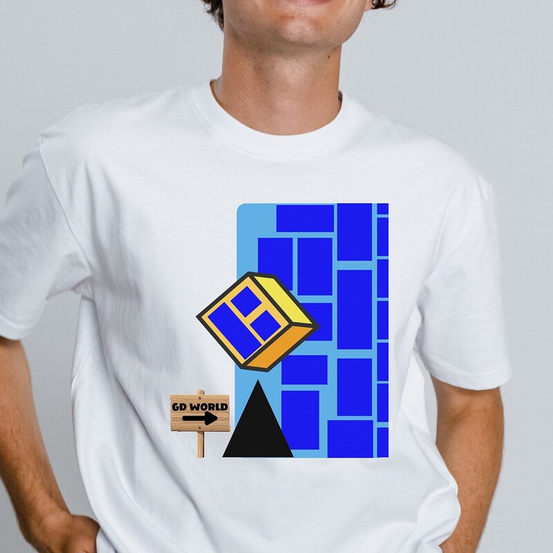 Geometry Dash Clothing - Etsy