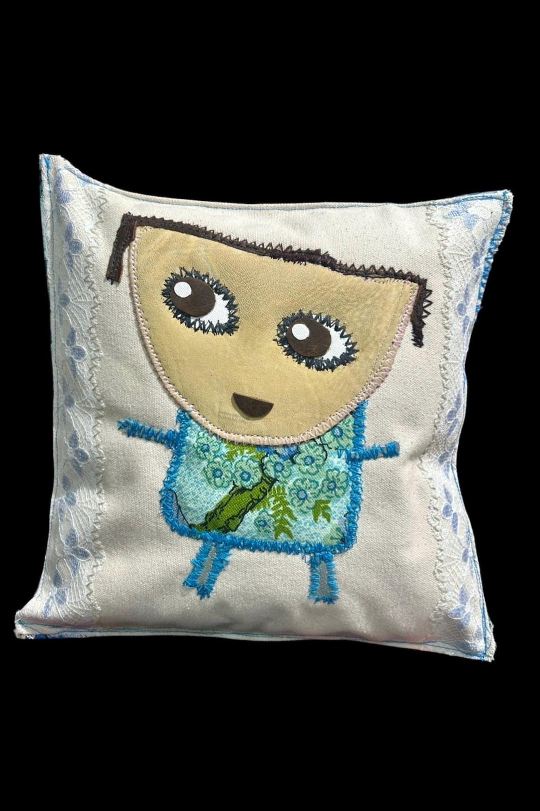 PENNY Fiber Art Pillow - Etsy