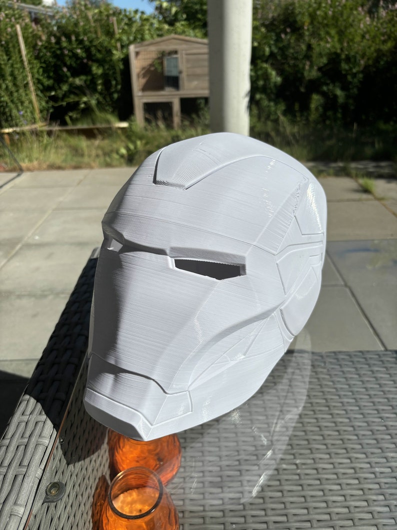 3D Printed Iron Man Mark 85 Helmet unfinished - Etsy