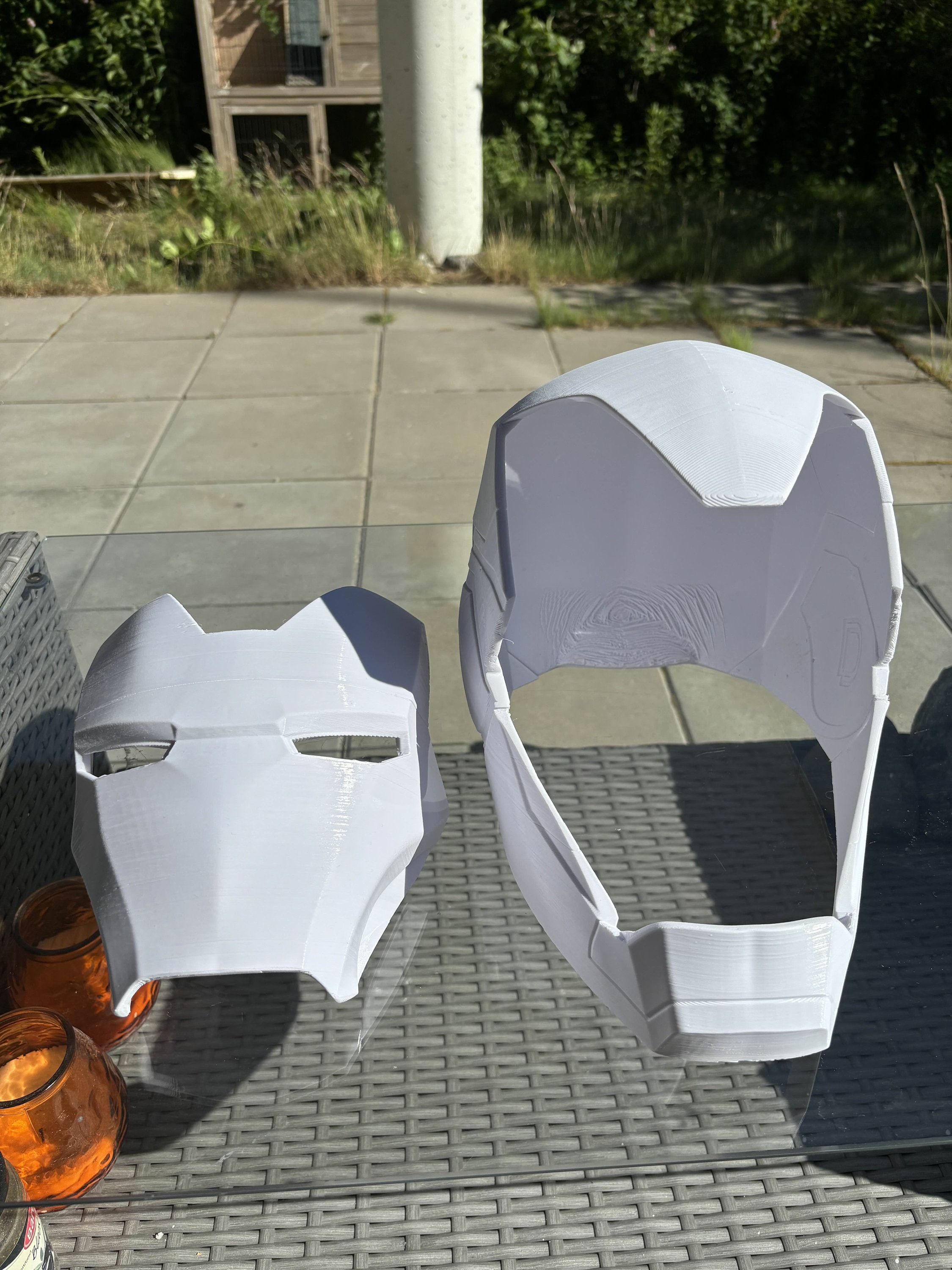 3D Printed Iron Man Mark 85 Helmet unfinished - Etsy