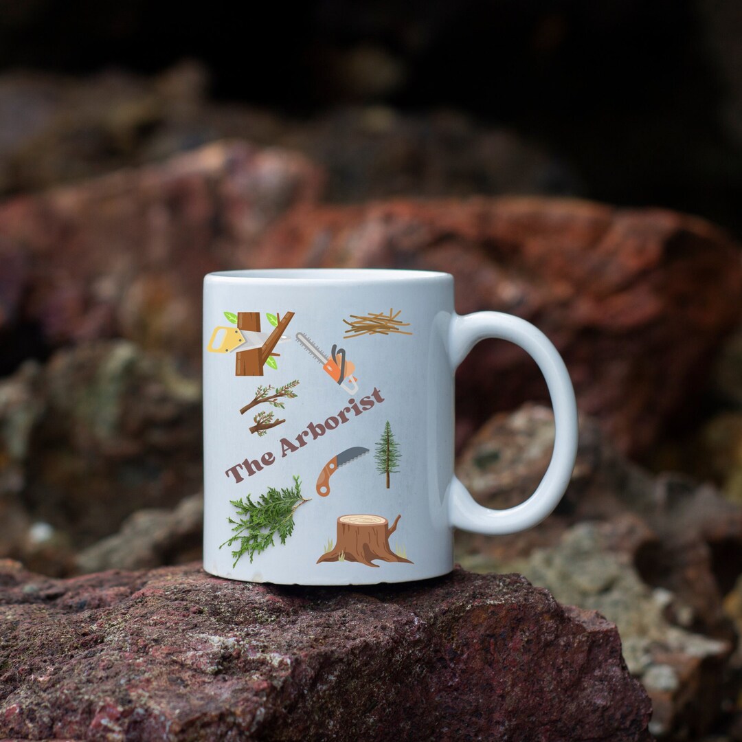 Arborist Coffee Cup, Tree Trimming Coffee Mug, Arborist Gift Mug ...
