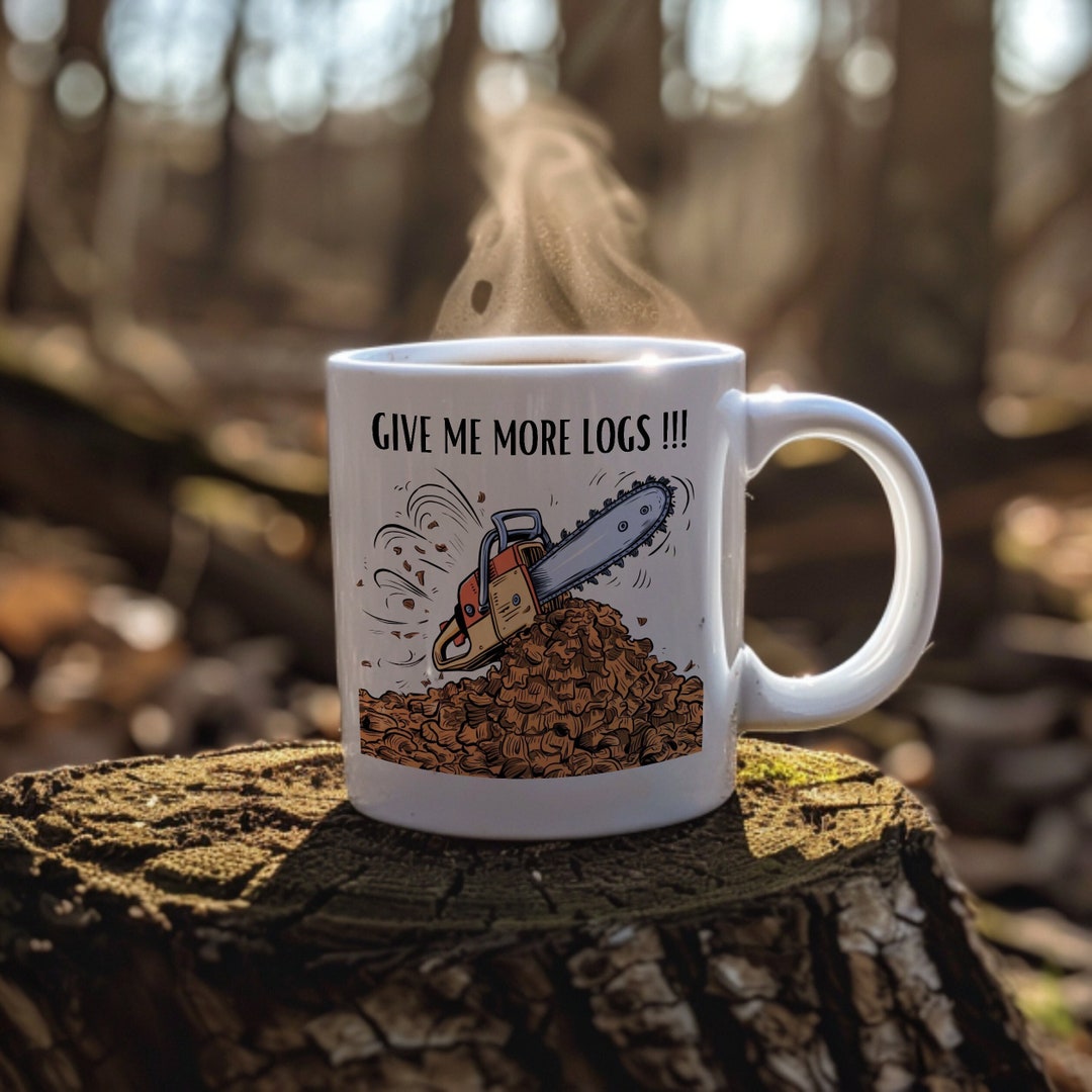 Chainsaw Competition Coffee Cup, Lumberjack Coffee Mug, Arborist Gift ...