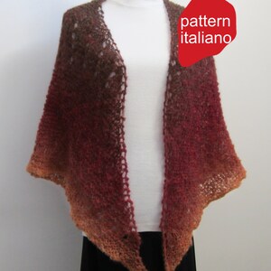 Italian Shaded Knitted Shawl Pattern, Download Alice Alpaca Shaded ...