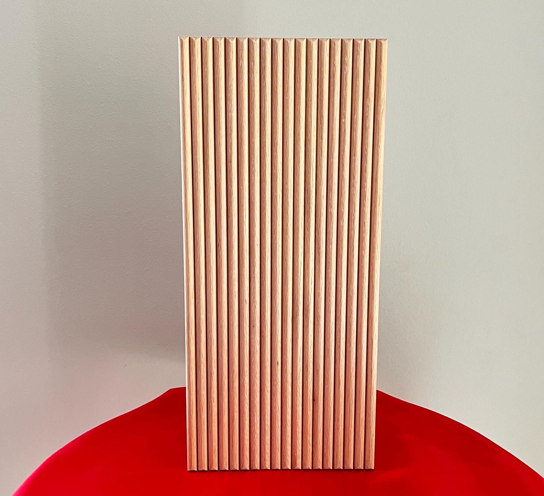 Solid Wood Reeded 1/2 in Kitchen Island Panels From OAK, Poplar, Cedar ...