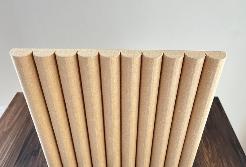 Reeded Accent Wall Panels, 1 in Wide Reeds, Reeded Panels for Bars ...