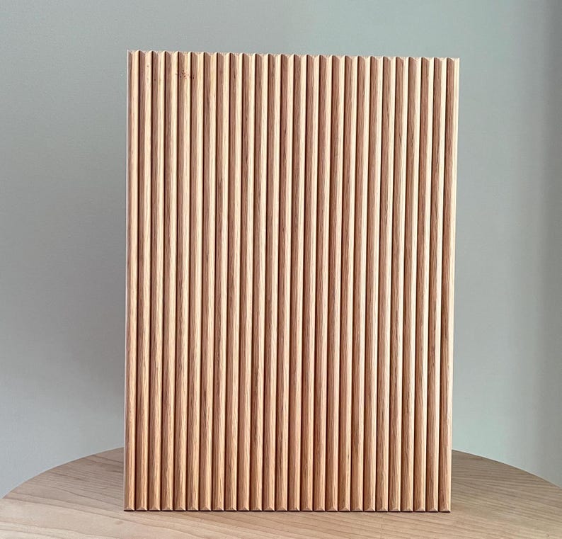 Solid OAK Reeded Cabinet Doors, Modern 3D Kitchen Cabinet Doors ...