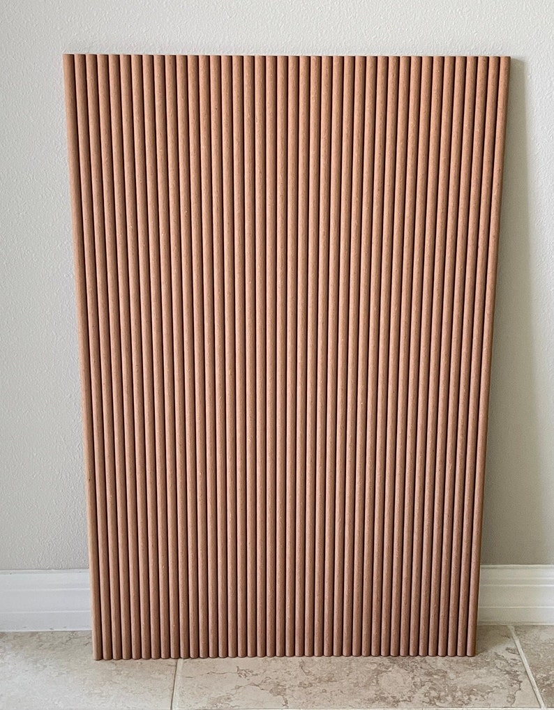 Kitchen Island Reeded Wall Panels, Reeds 1 in or 1/2 In, Custom Size ...