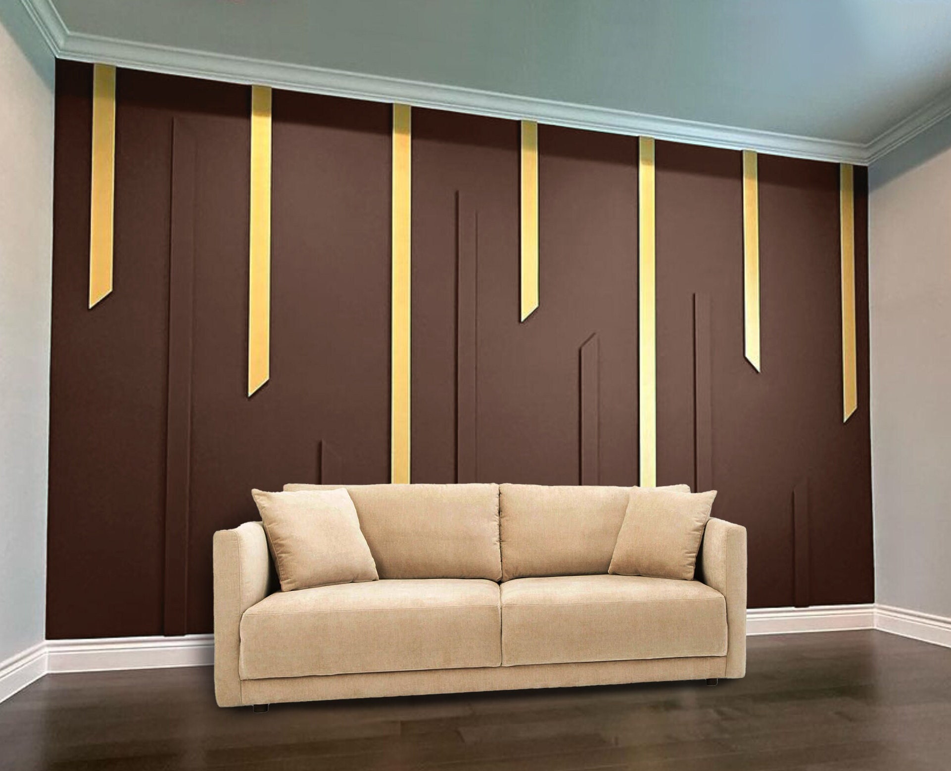 Custom Made Accent Wall Panels for Living Room, Dining Room, Office ...