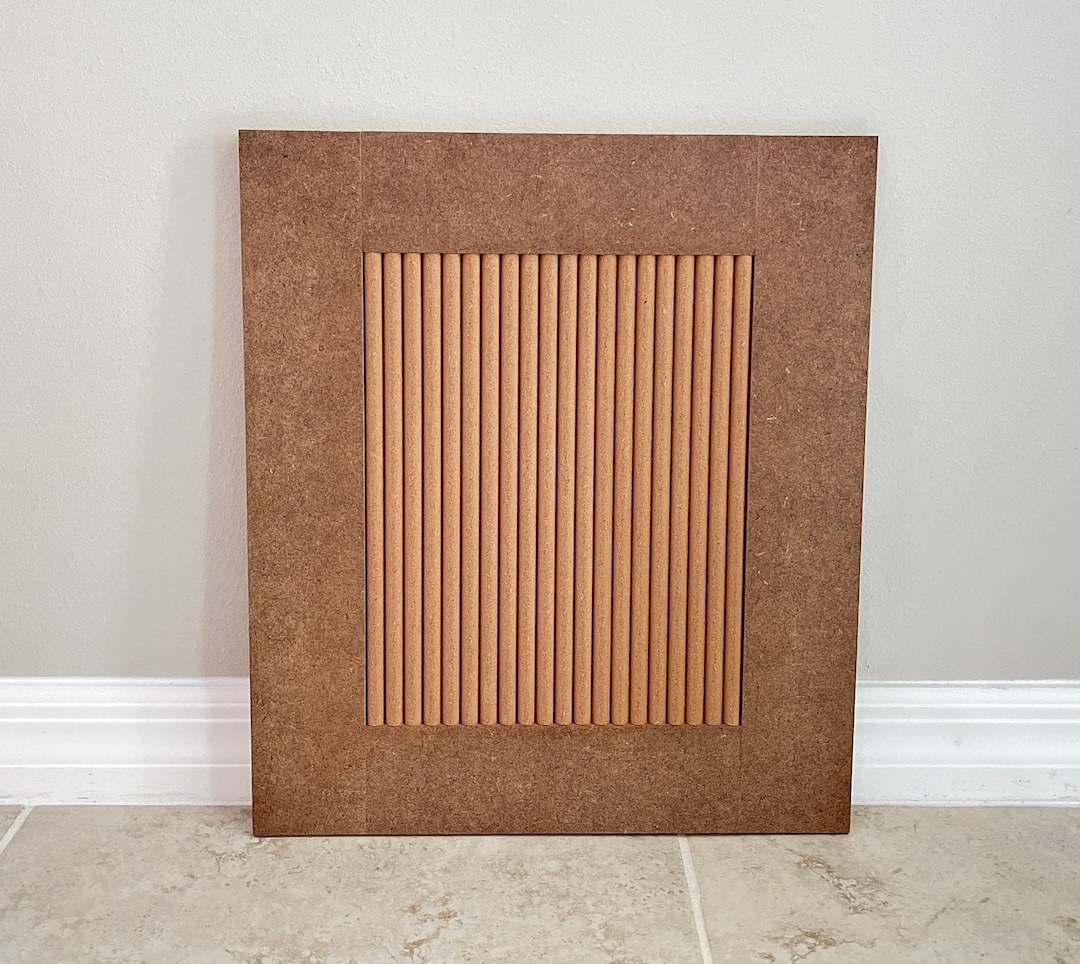 Custom Shaker Reeded Cabinet Doors: Modern MDF Replacement - Etsy