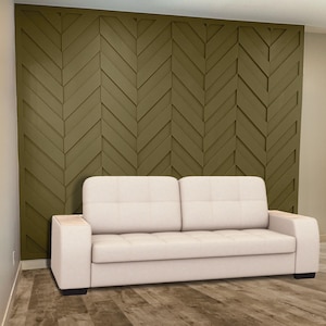 Custom Pre-cut Accent Wall Panels, Ready to Install, 3D Accent Wall ...