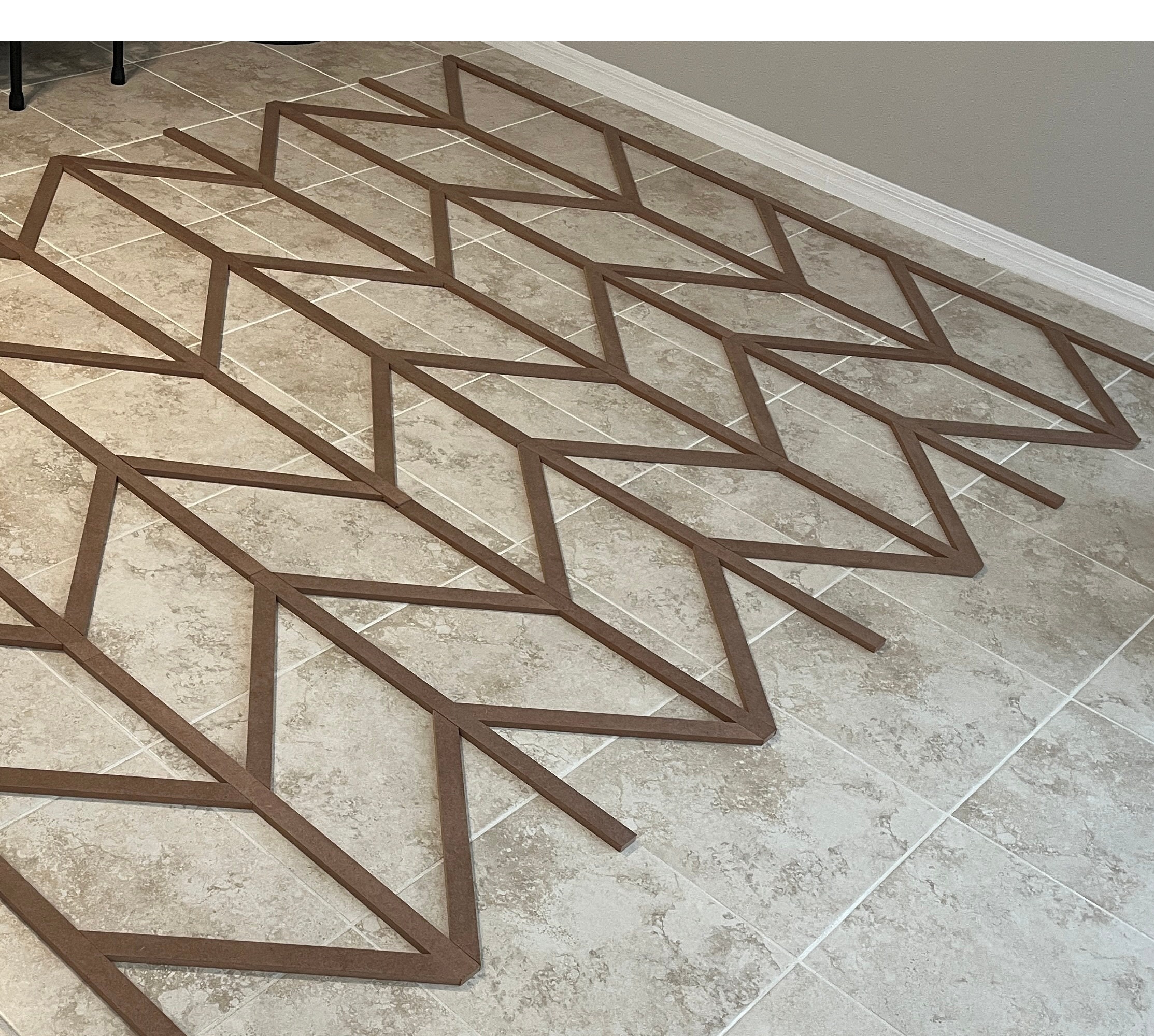 Modern Accent Wall, Ready to Install Accent Wall Panels, Pre-cut MDF ...