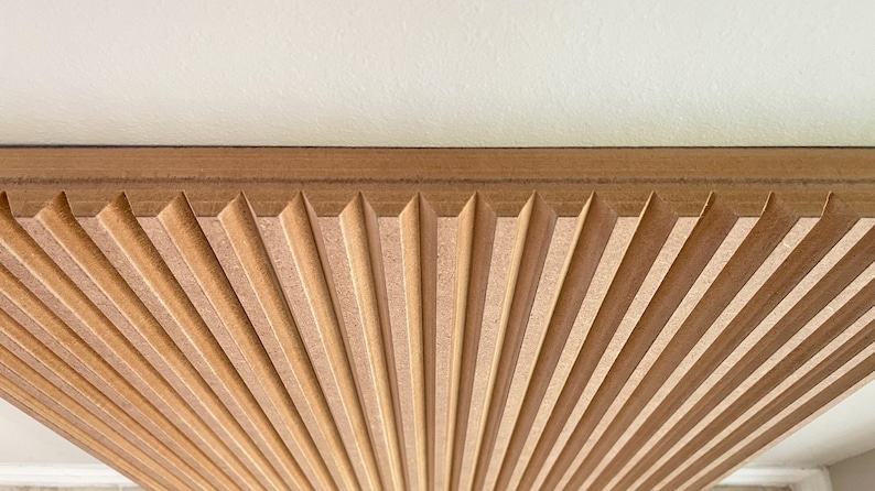 Modern V-groove MDF Cabinet Doors, Drawer Fronts, Fluted Design Vanity ...