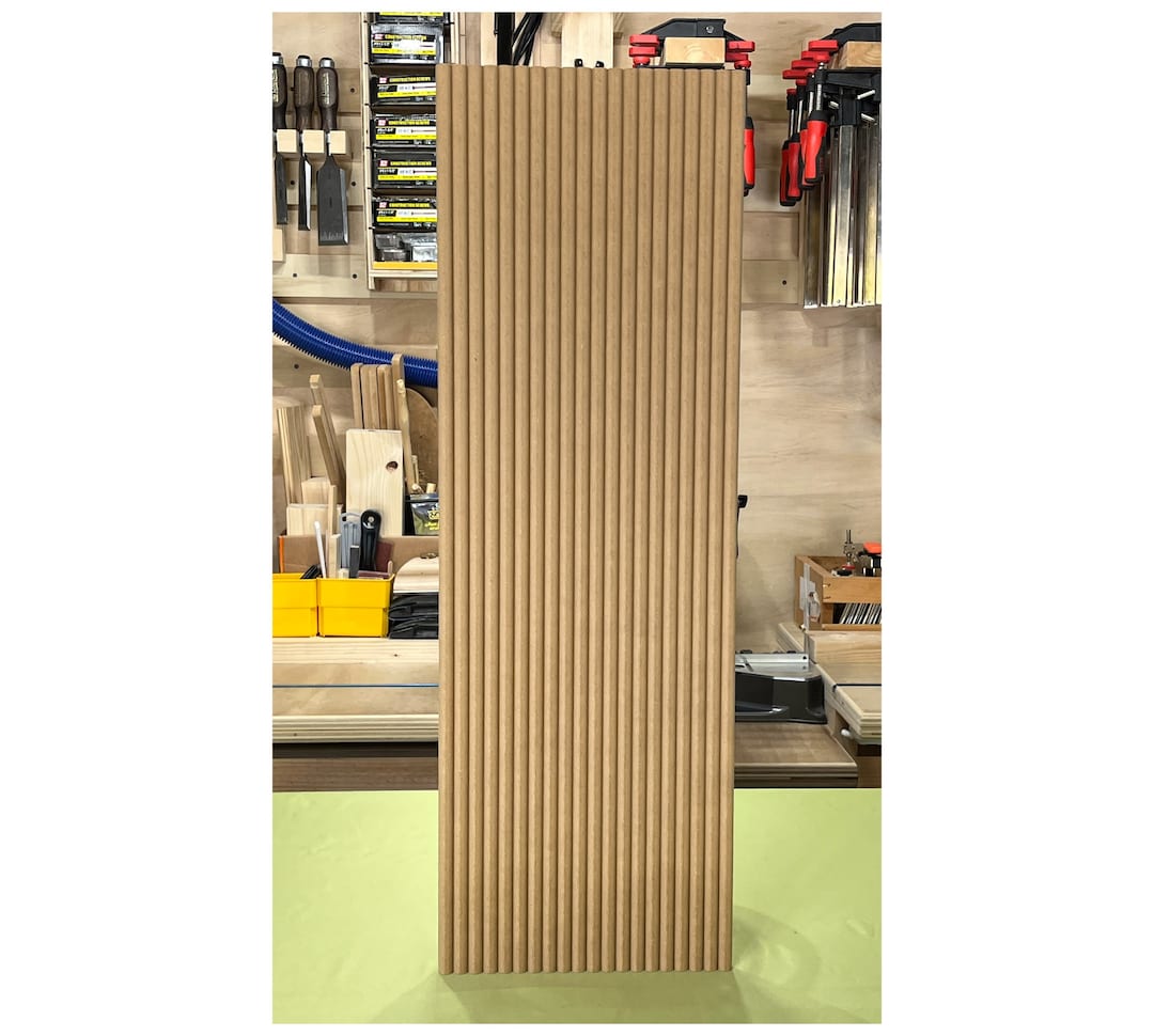 Reeded Wall Panels 1/2 in for Walls, Kitchen Islands, Cabinets, Vanity ...