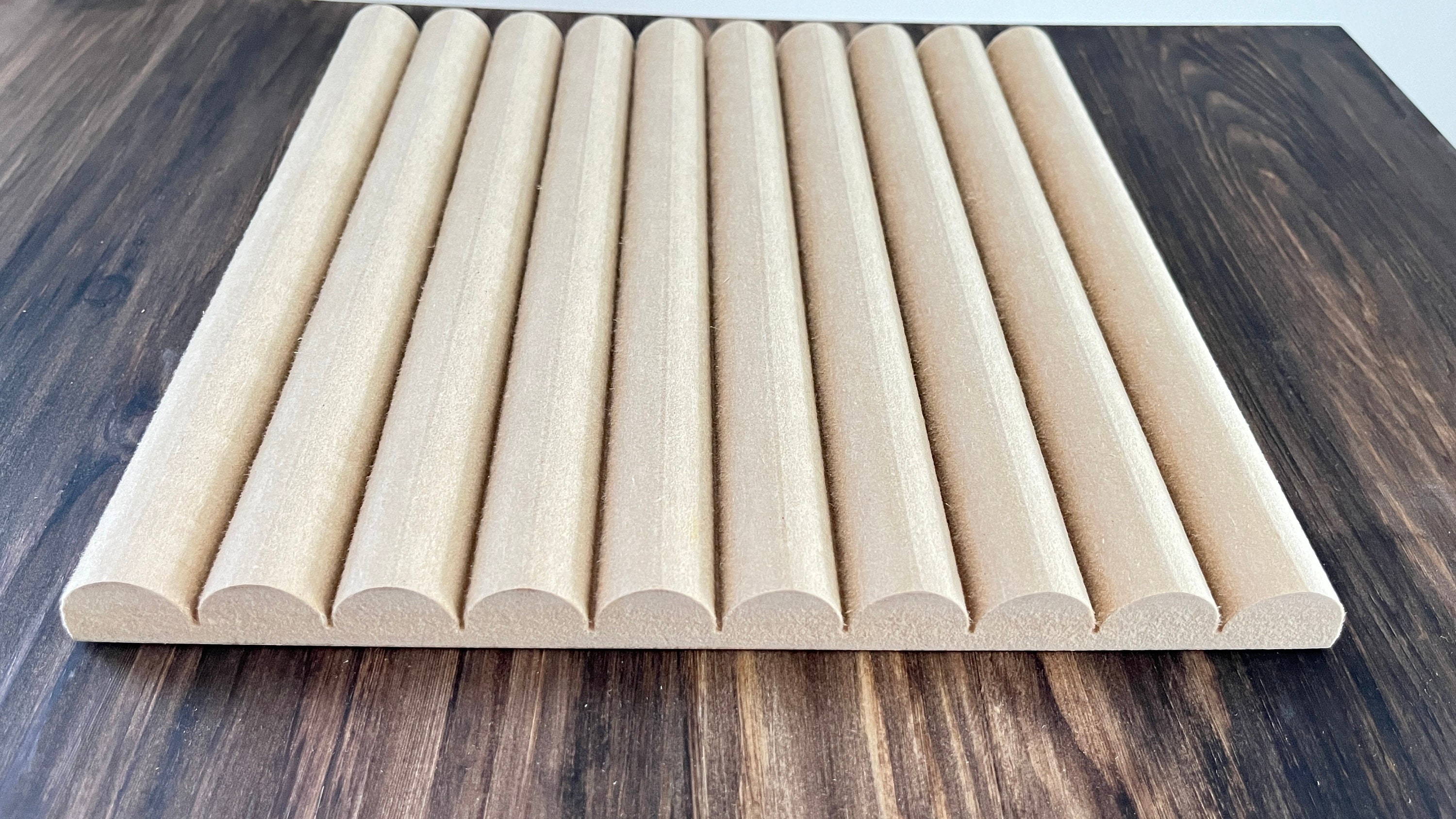 Reeded Accent Wall Panels, 1 in Wide Reeds, Reeded Panels for Bars ...