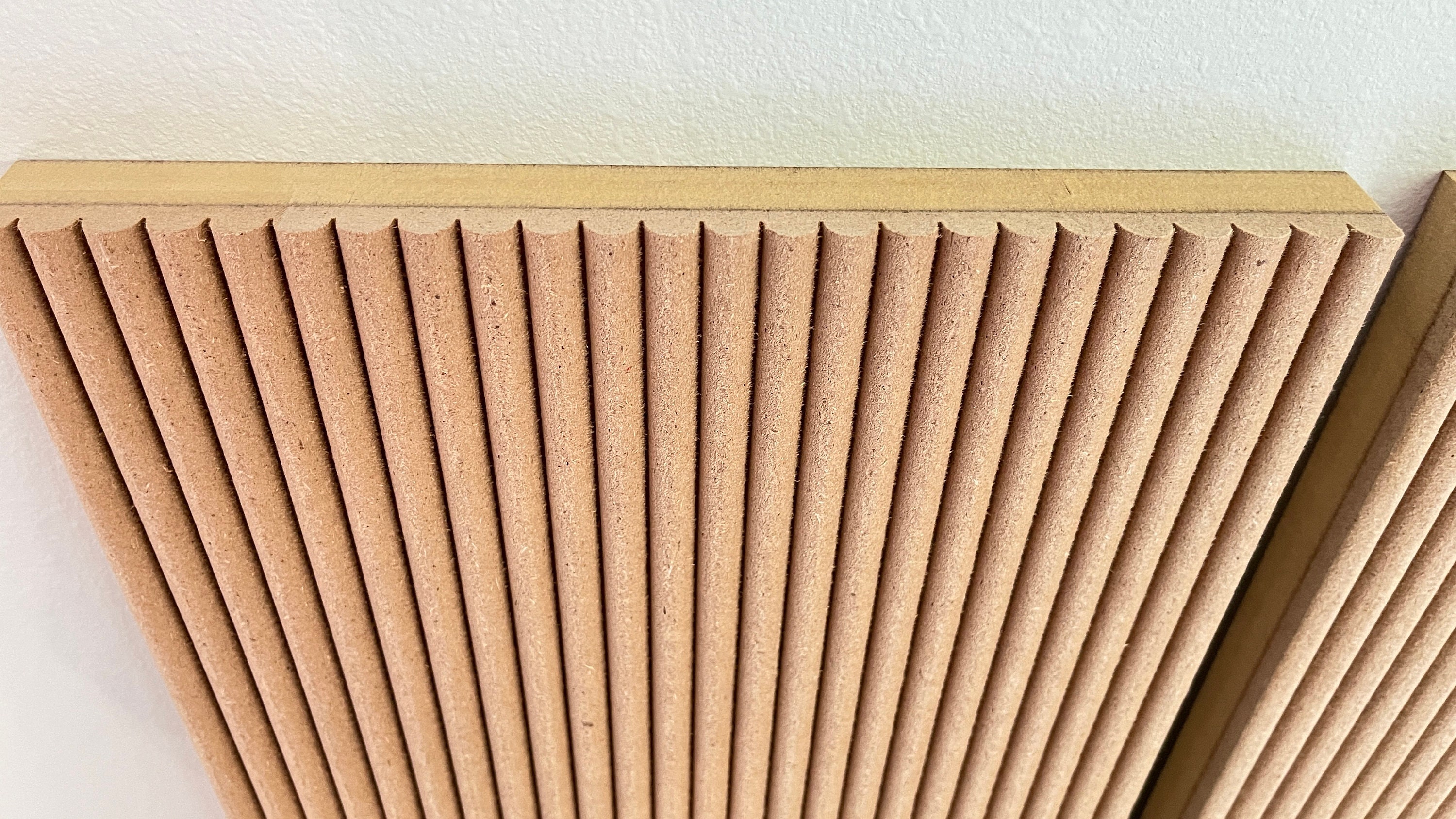 Custom Size Cabinet Door, Reeded Cabinet Door and Drawer, Modern 3D ...