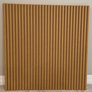 Kitchen Island Reeded Wall Panels, Reed 1 In, Custom Size Reeded Panels ...