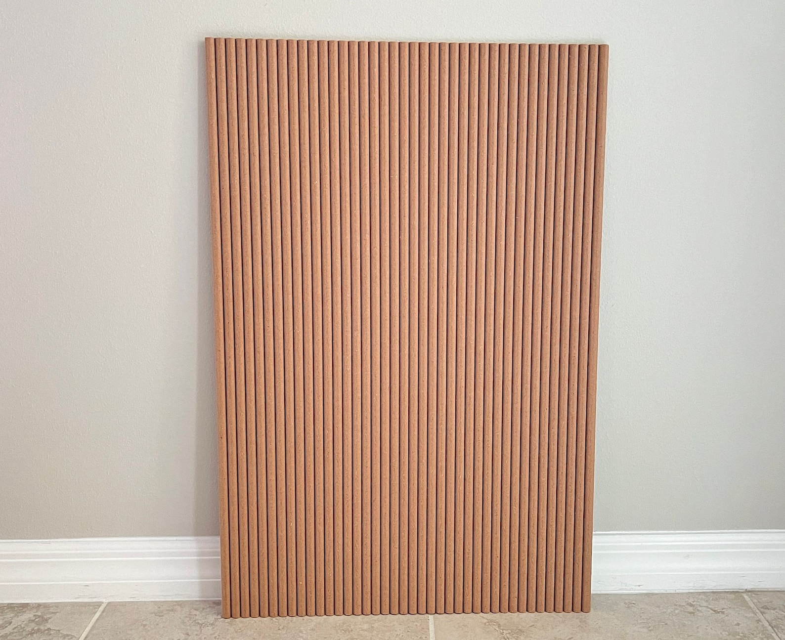 Kitchen Island Reeded Wall Panels, Reeds 1 in or 1/2 In, Custom Size ...