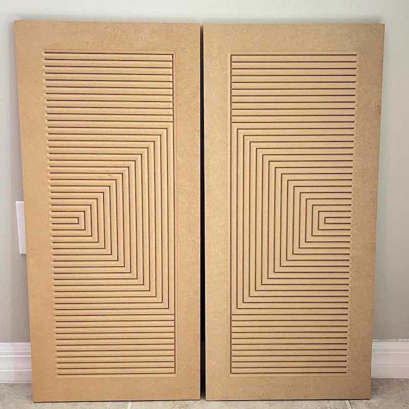 Reeded Cabinet Door - Etsy