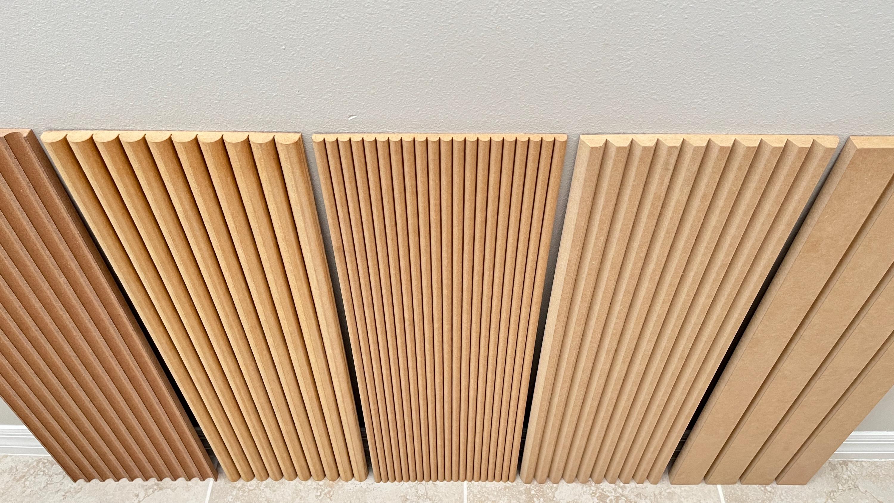 3D MDF Wall Panels: Reeded Wall Panels, Fluted Wall Panels, Striped ...