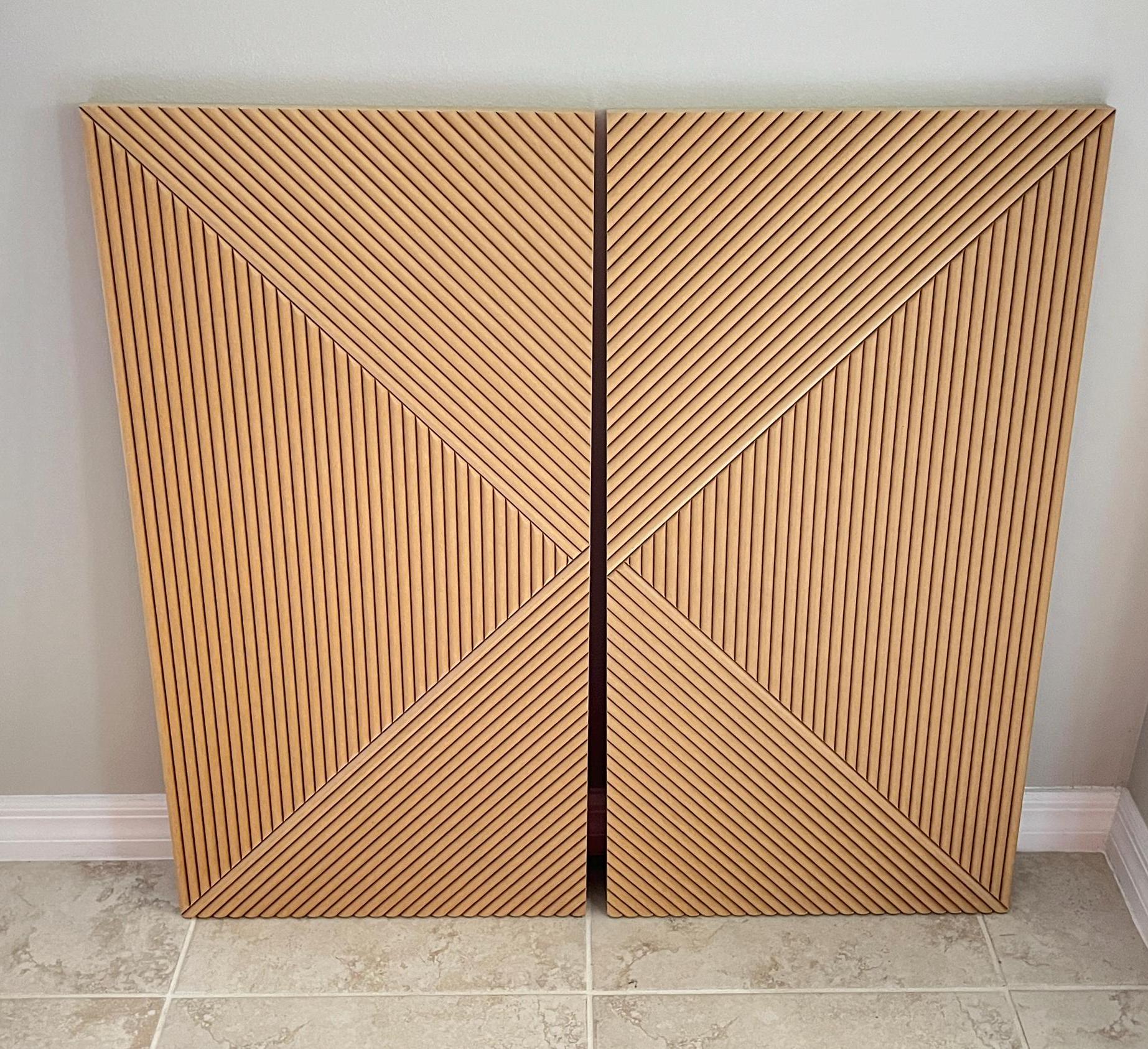 Luxury Reeded Cabinet Door and Drawer Fronts, Custom Size, Replacement ...