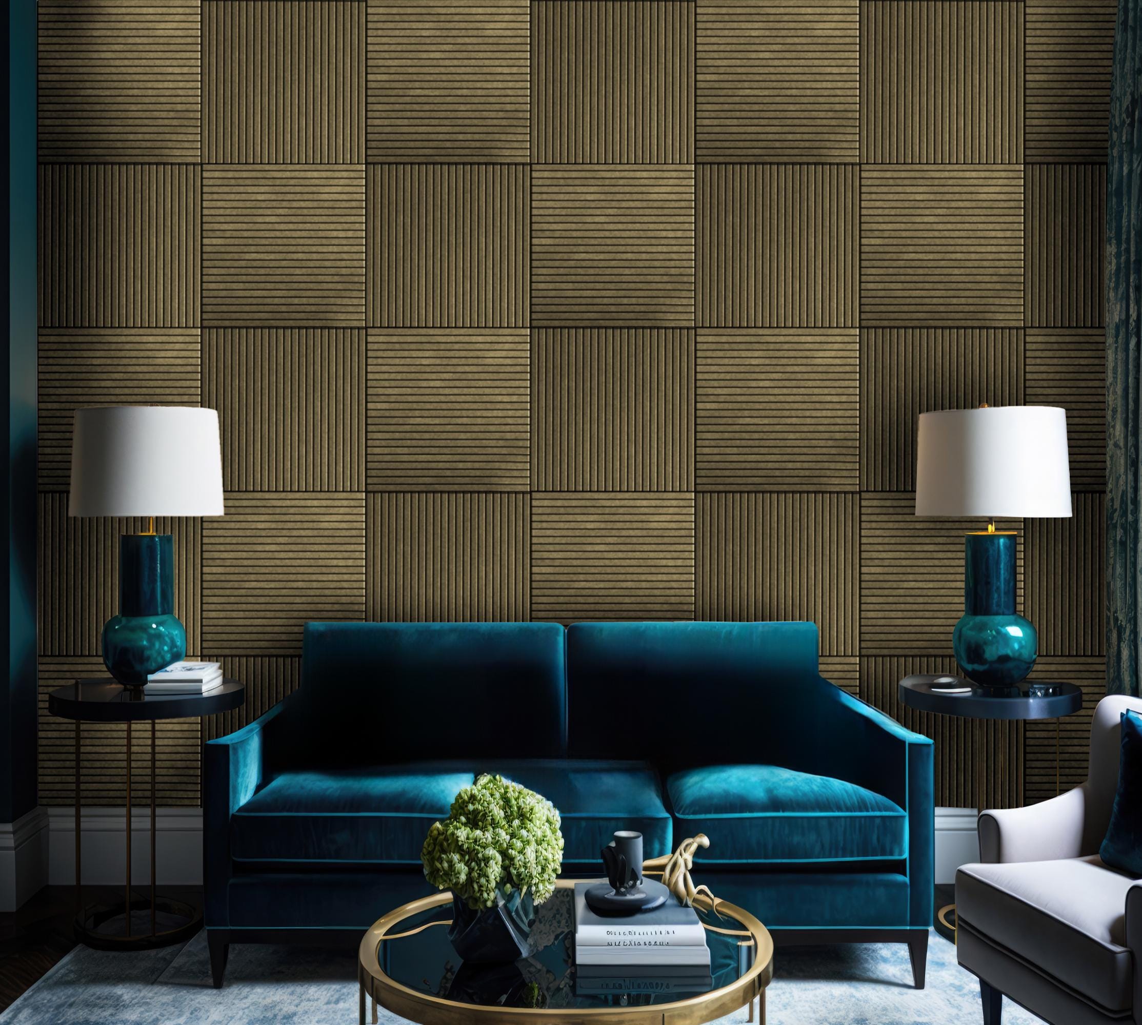 Square Design Wall Panels, Abstract Wall Panels, MDF Wall Panels ...