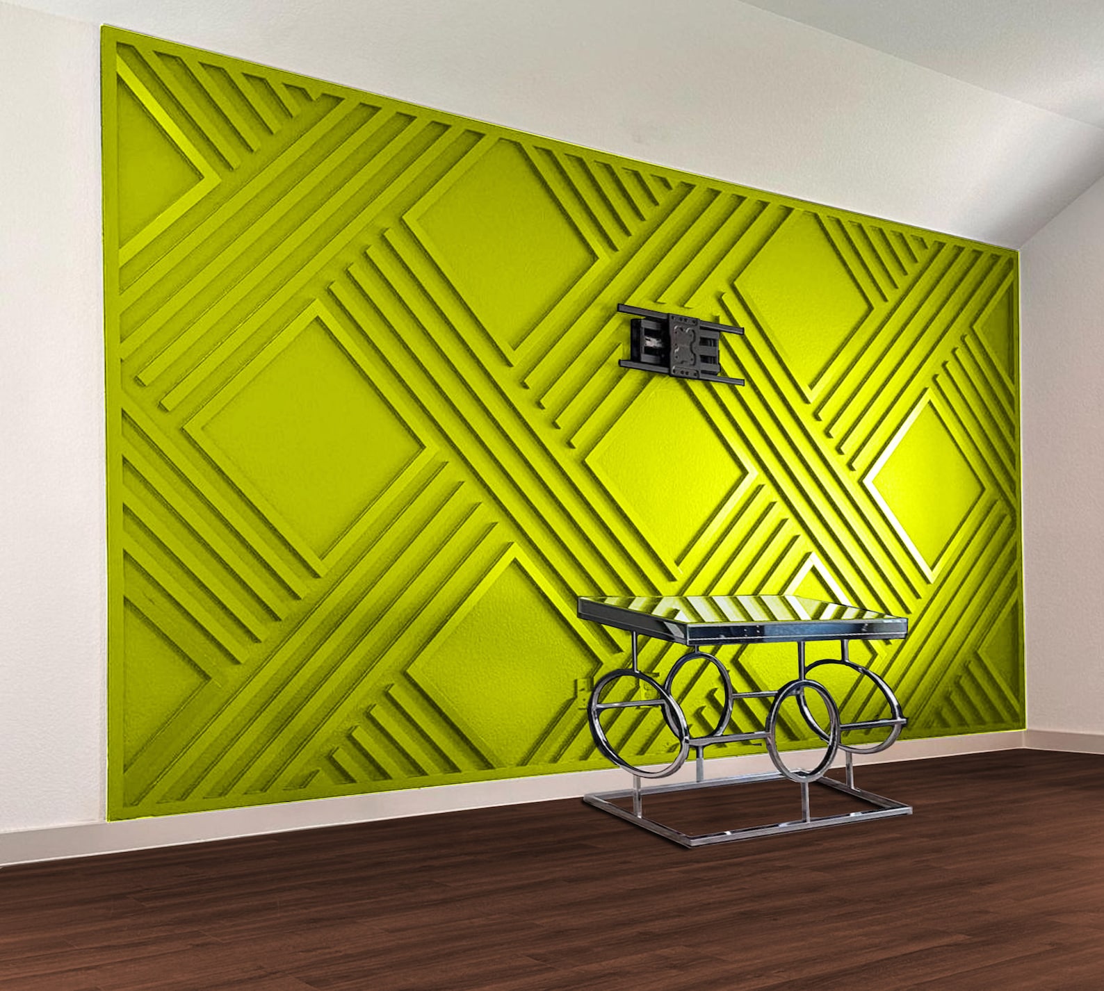 Geometric Accent Wall Panels Kit, Ready to Install, Luxury 3D Accent ... Geometric Accent Wall Panels Kit, Ready to Install, Luxury 3D Accent ...