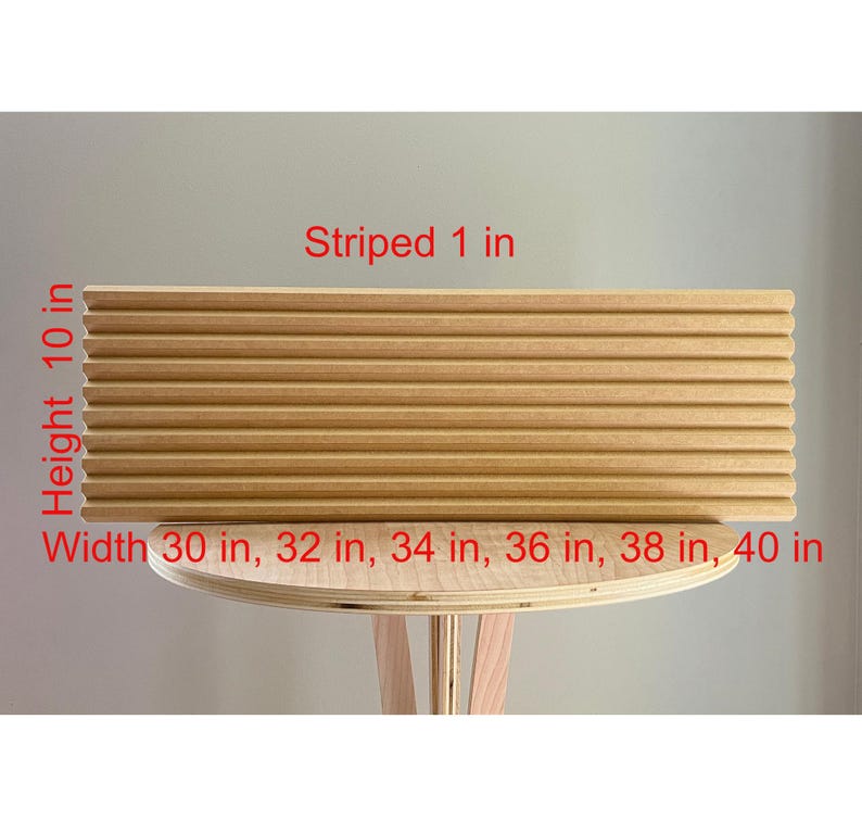 3D MDF Wall Panels: Reeded Wall Panels, Striped Wall Panels, Slat Wall ...