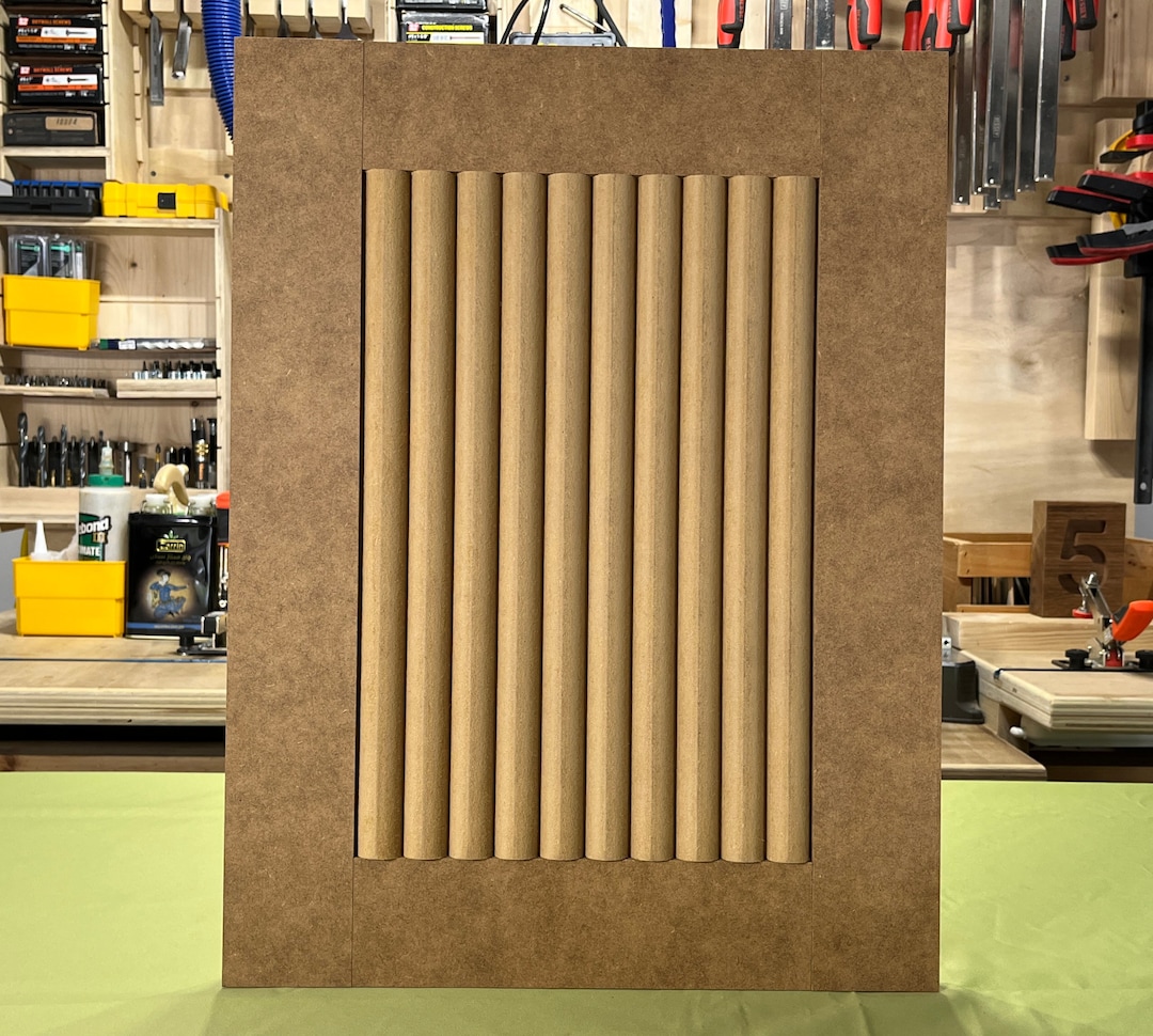 Replacement Cabinet Door, Custom Size Reeded Cabinet Doors, Drawer ...