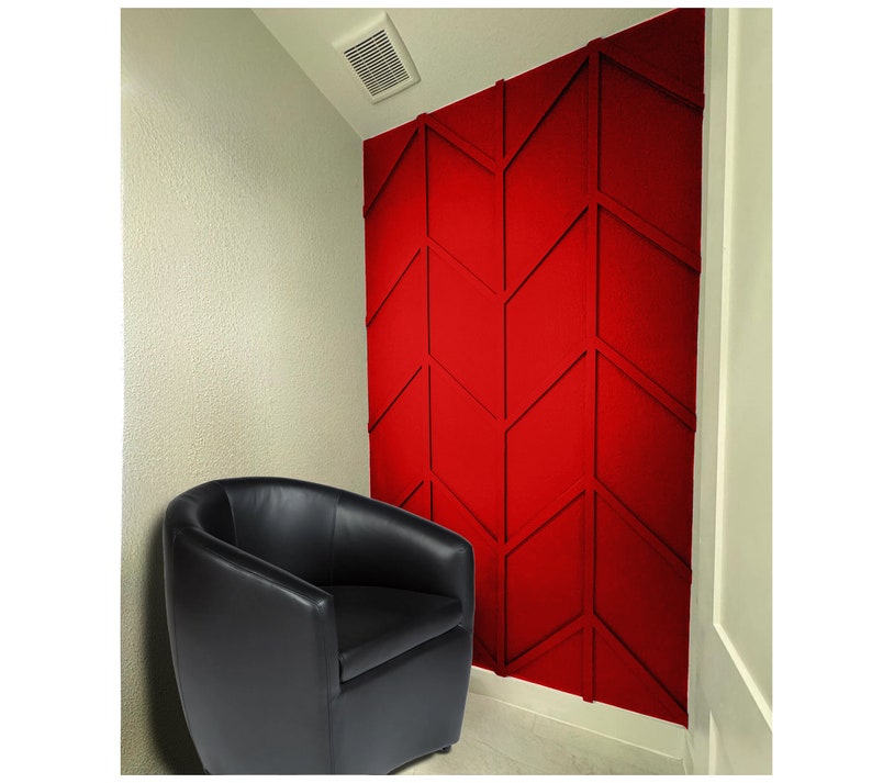 Modern Accent Wall, Ready to Install Accent Wall Panels, Pre-cut MDF ...