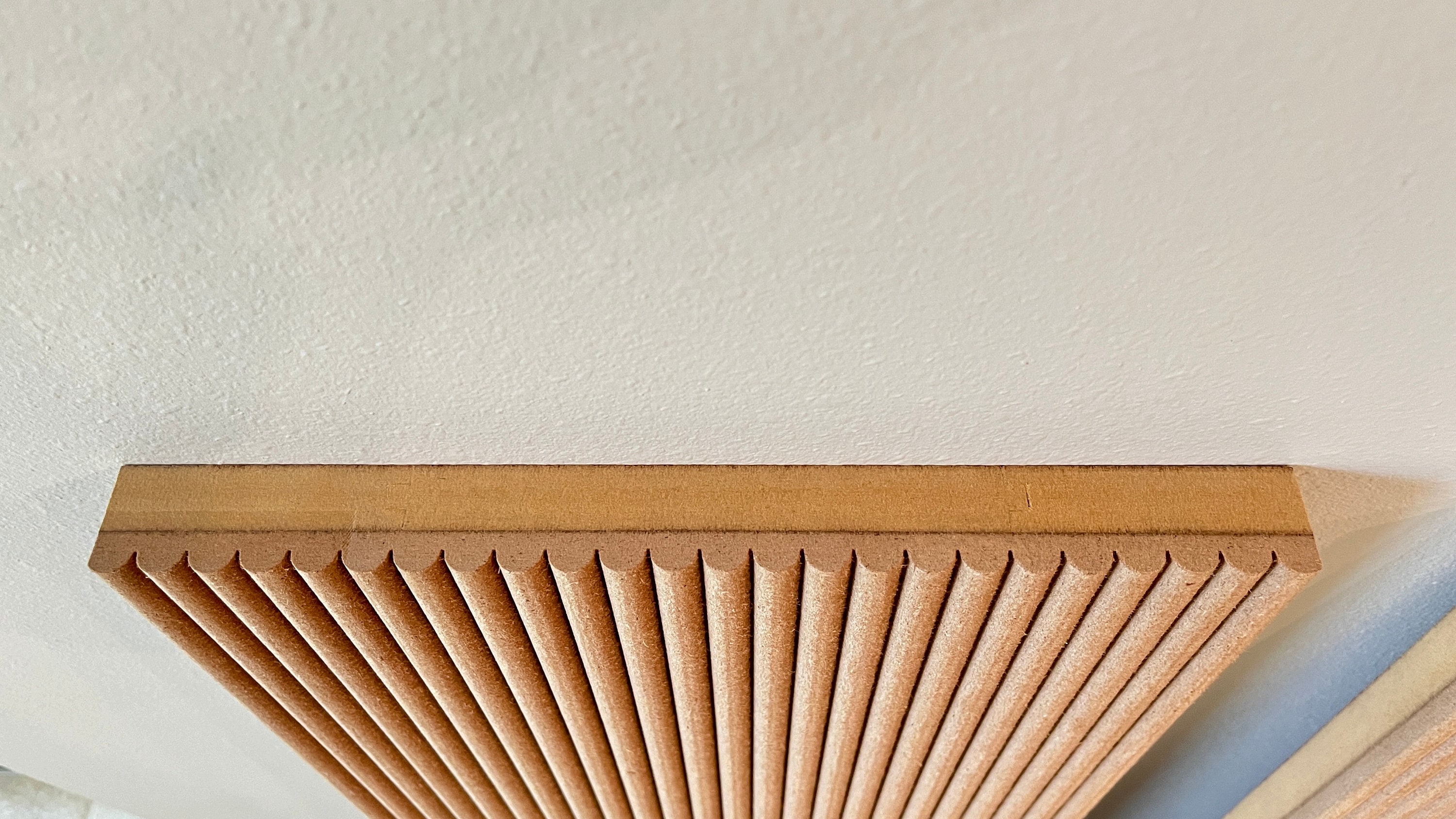 Custom Size Cabinet Door, Reeded Cabinet Door and Drawer, Modern 3D ...