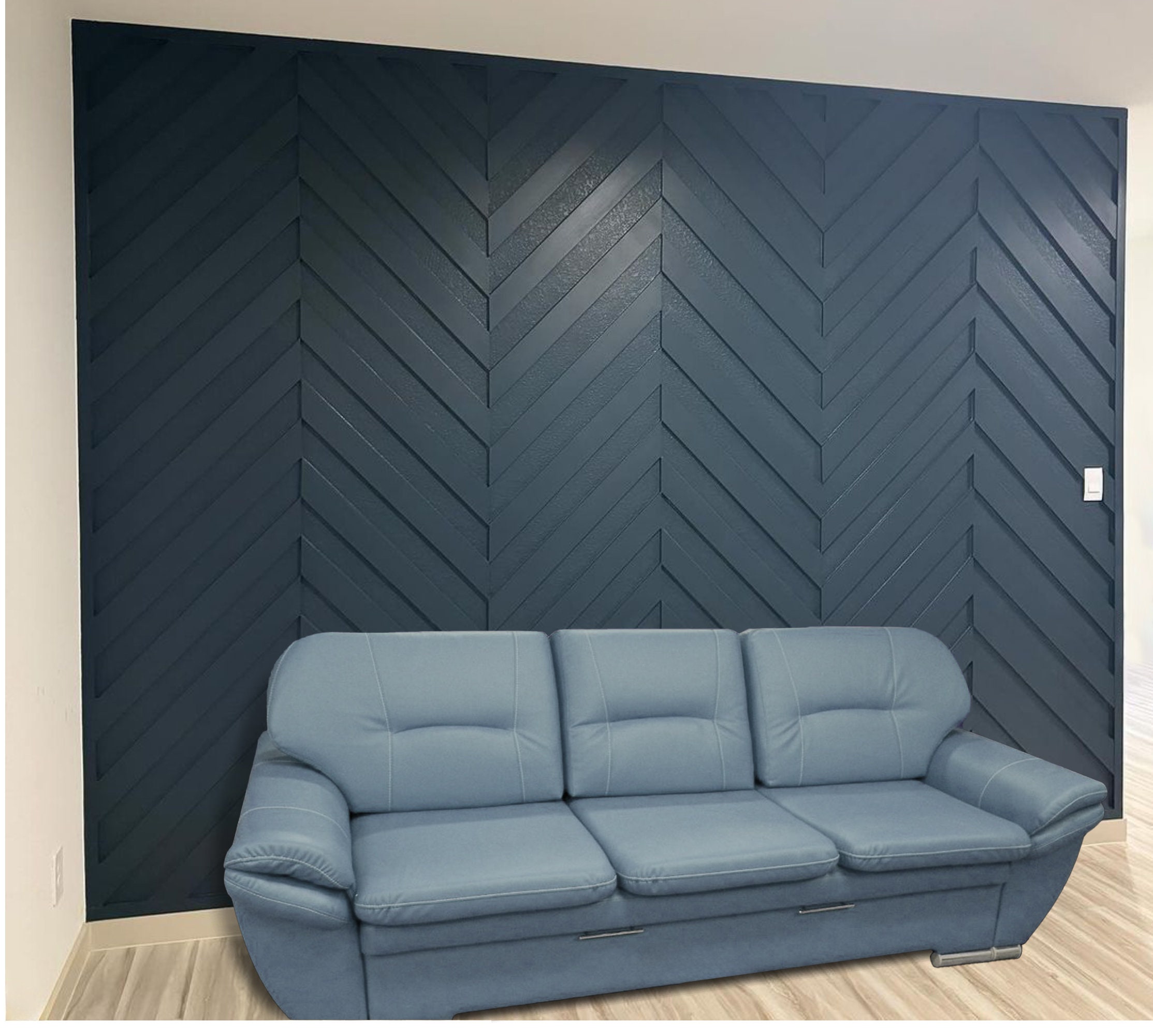 Wall Paneling, Pre-cut Accent Wall Panels, Ready to Install, Modern ...