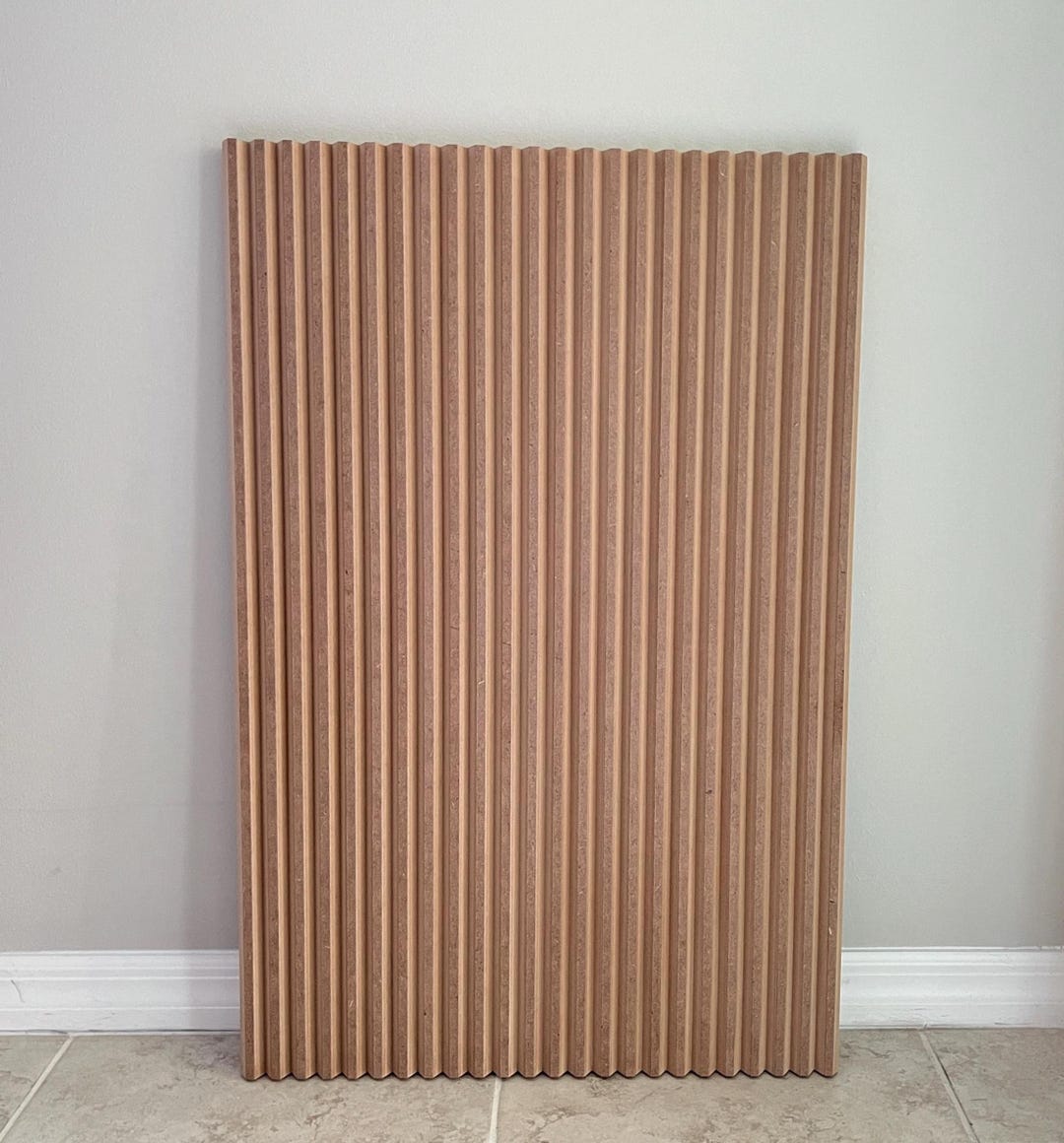 Modern V-groove MDF Cabinet Doors, Drawer Fronts, Fluted Design Vanity ...